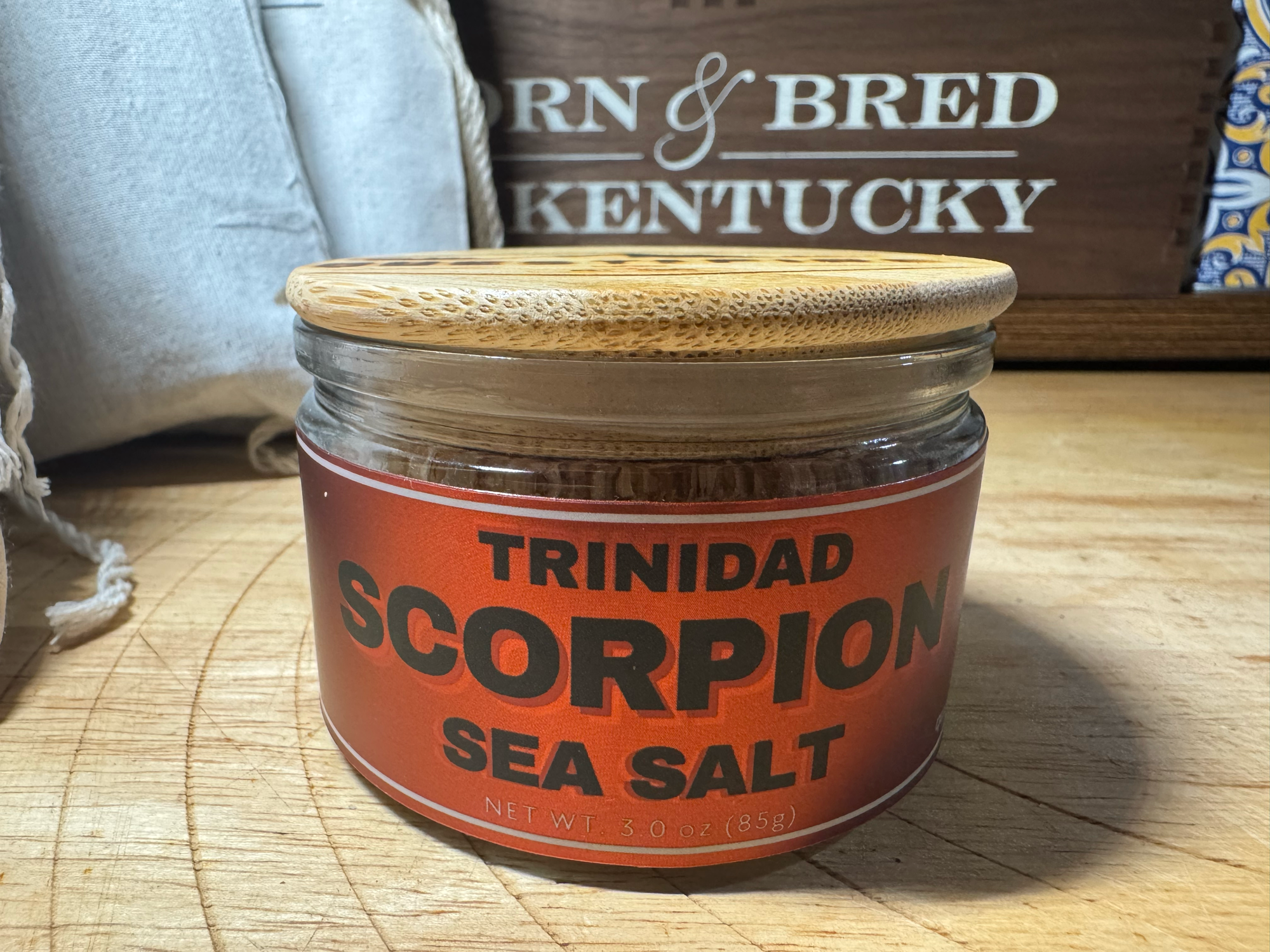 Trinidad Scorpion Pepper Sea Salt – Quest For Fire, LLC.
